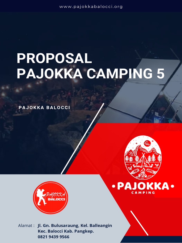 Pajokka Camping 5 Proposal | PDF