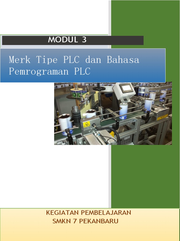 Tipe PLC Dan Bahasa Pemrograman | PDF