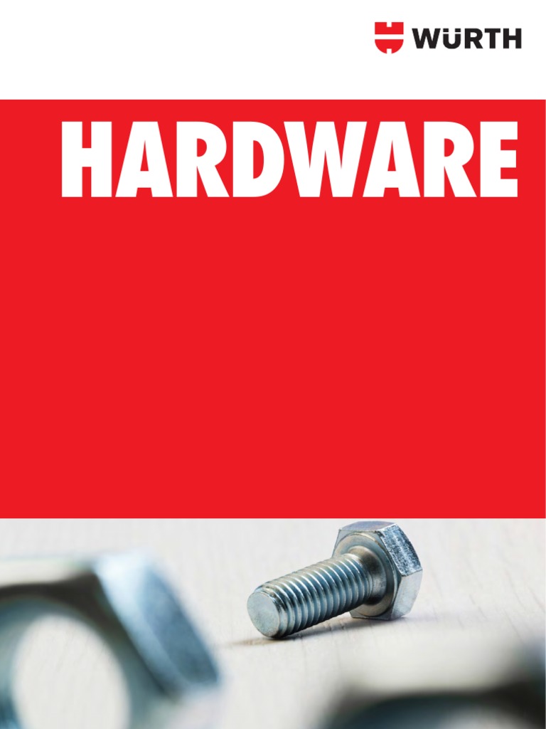 Catalog Wurth Hardware | PDF | Screw | Rivet