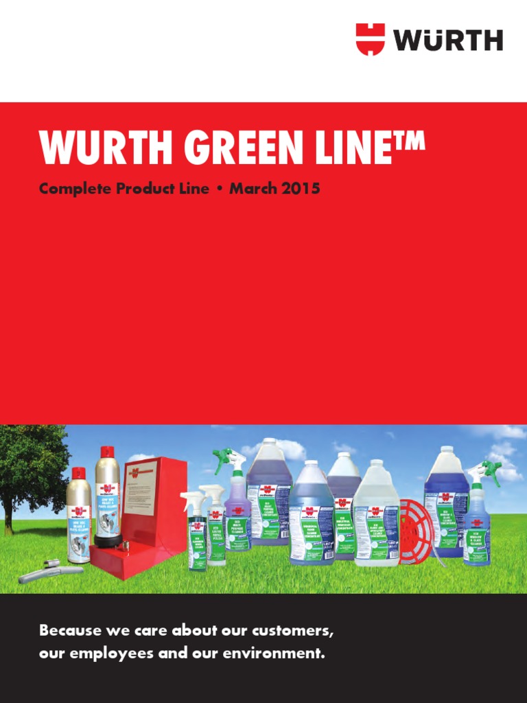 Catalog Wurth Green Line | PDF | Chemical Substances | Chemistry
