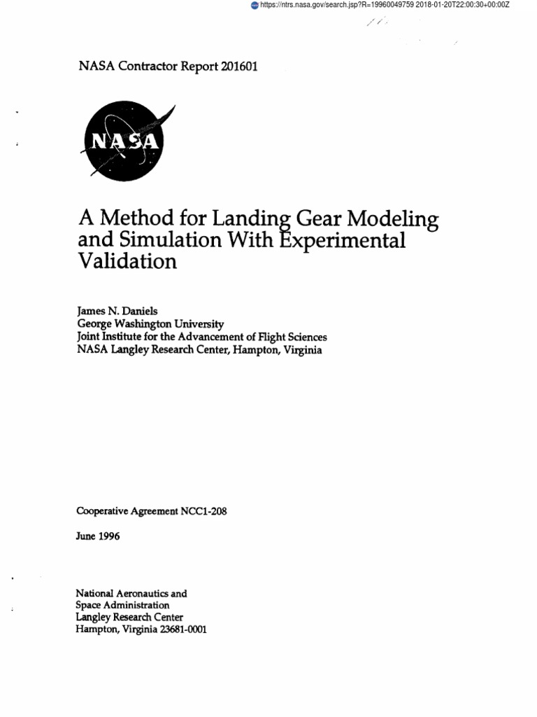 A Method For Landing Gear Modeling and Simulation With (PDFDrive ...