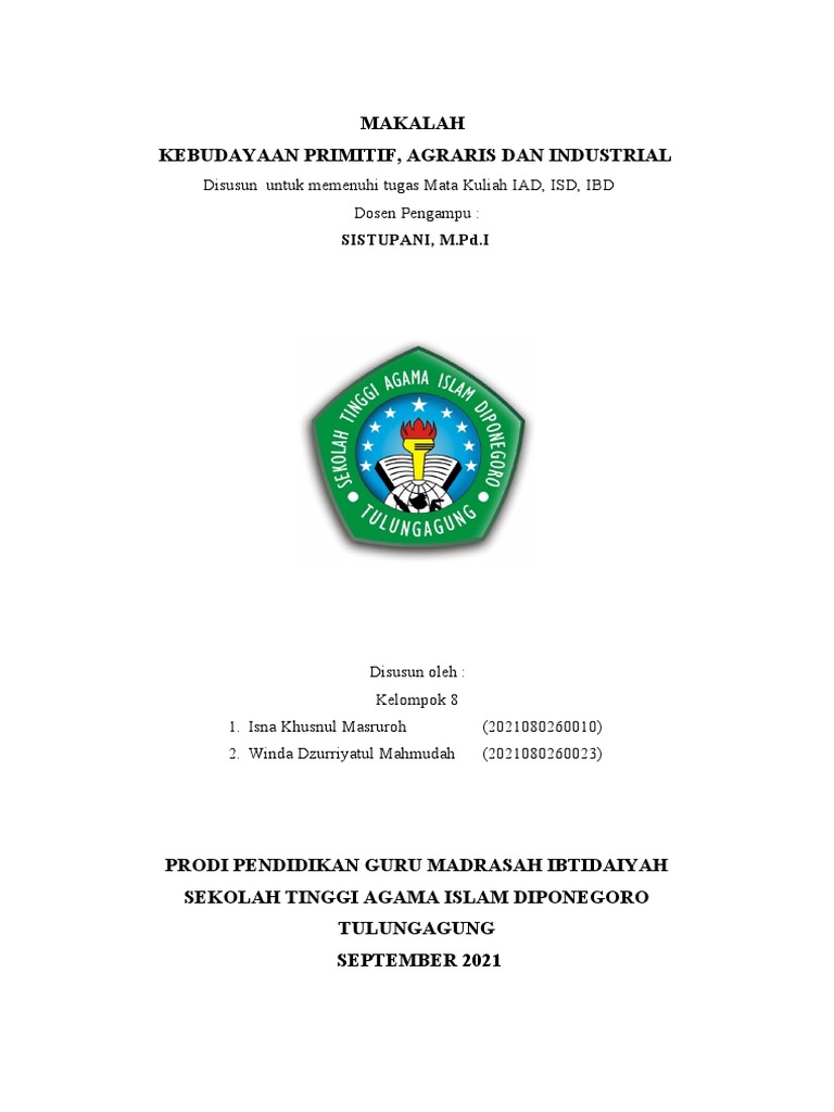 Makalah IAD ISD IBD Kelompok 8 Prodi PGMI | PDF