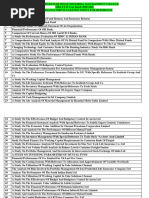 Final LIST OF SIP TOPICS | PDF | Investing | Investment Management