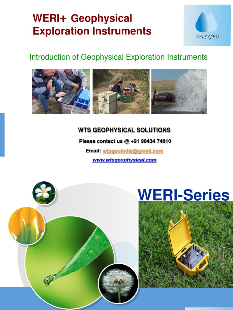 Overview of Geo-Electrical Resistivity Meter WERI Series - NNS | PDF ...