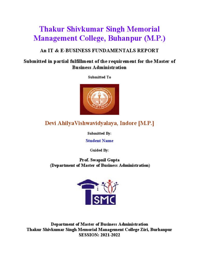 Mba - Front Page I Sem - Mba | PDF | Qualifications | Vocational Education