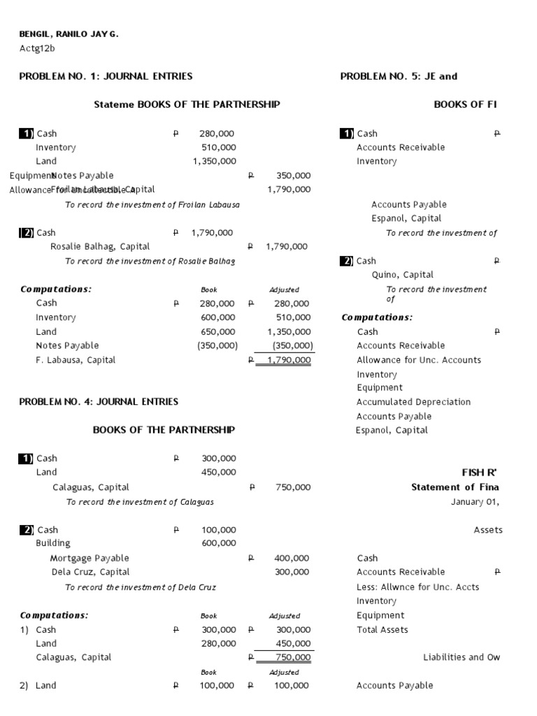 Basic Accounting Assignment | PDF | Equity (Finance) | Corporations