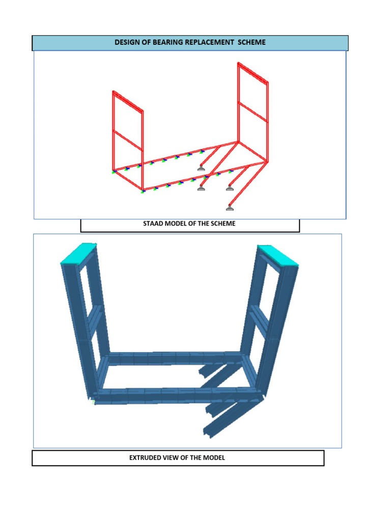Design of Bearing Replacement Arrangement | Download Free PDF | Buckling | Beam (Structure)