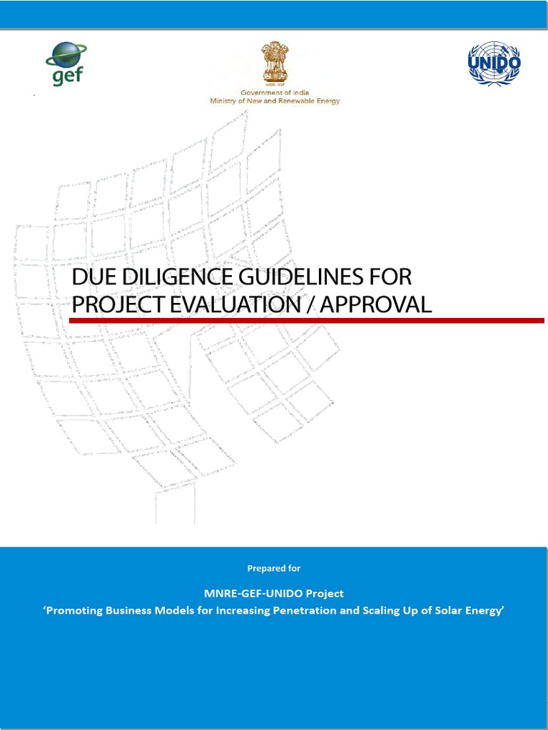 Due Diligence Guidelines For CST | Download Free PDF | Solar Energy | Steam