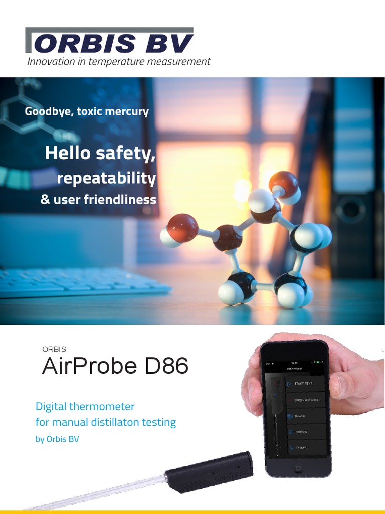 AirProbe D86 - Flyer | PDF | Calibration | Ios