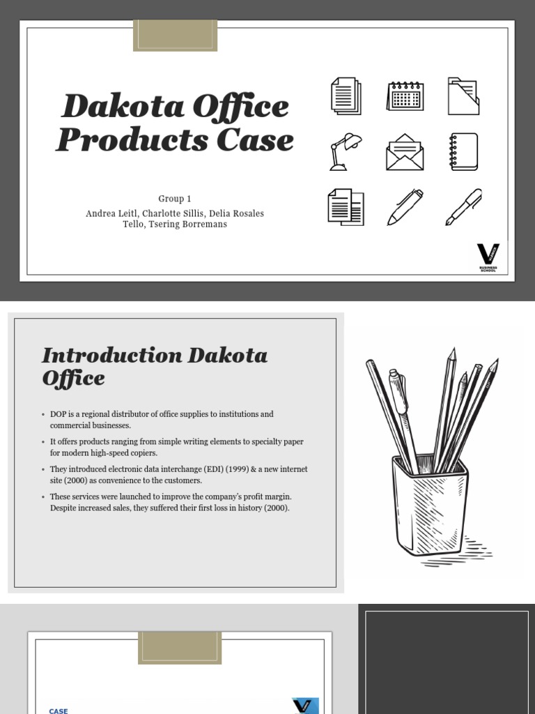 Case Dakota Office Products - Group 1 | PDF | Electronic Data Interchange | Pricing