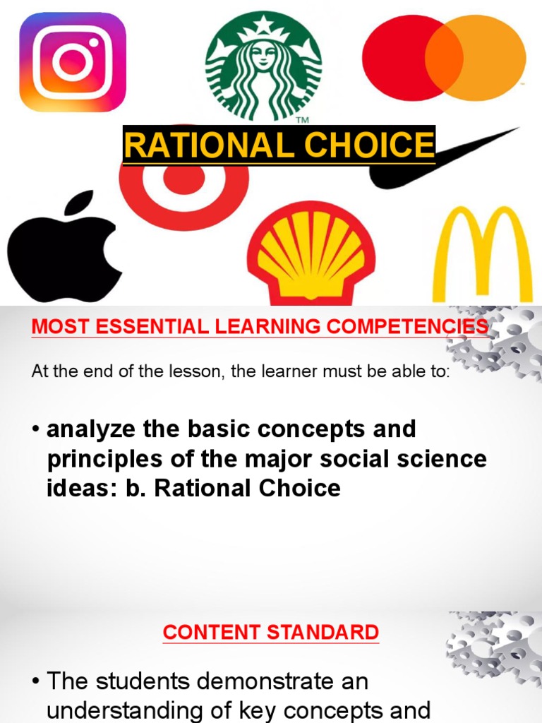 Rational Choice | PDF | Marginal Utility | Utility