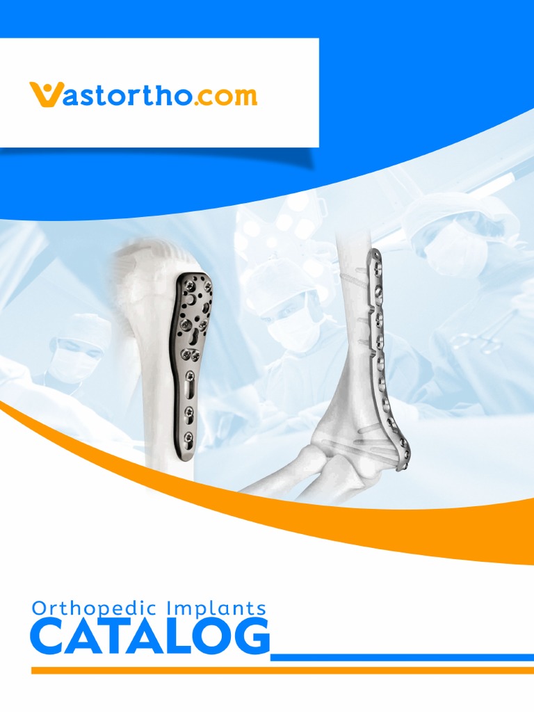 Orthopedic Implants Catalog Overview | PDF | Screw | Anatomical Terms ...