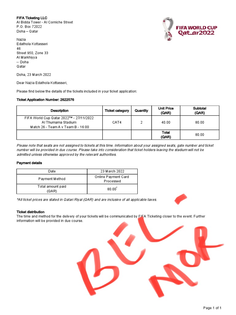 Ticket Application | PDF