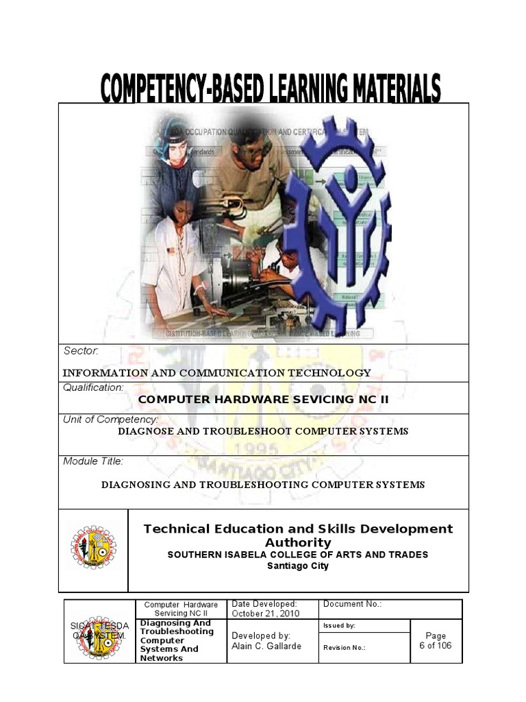 Toaz - Info Module 2 Diagnose and Troubleshoot Computer Systems and Networks PR | PDF | Windows ...