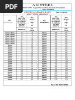 Ductile Iron Fittings Weight Chart | PDF | Equipment | Building Materials