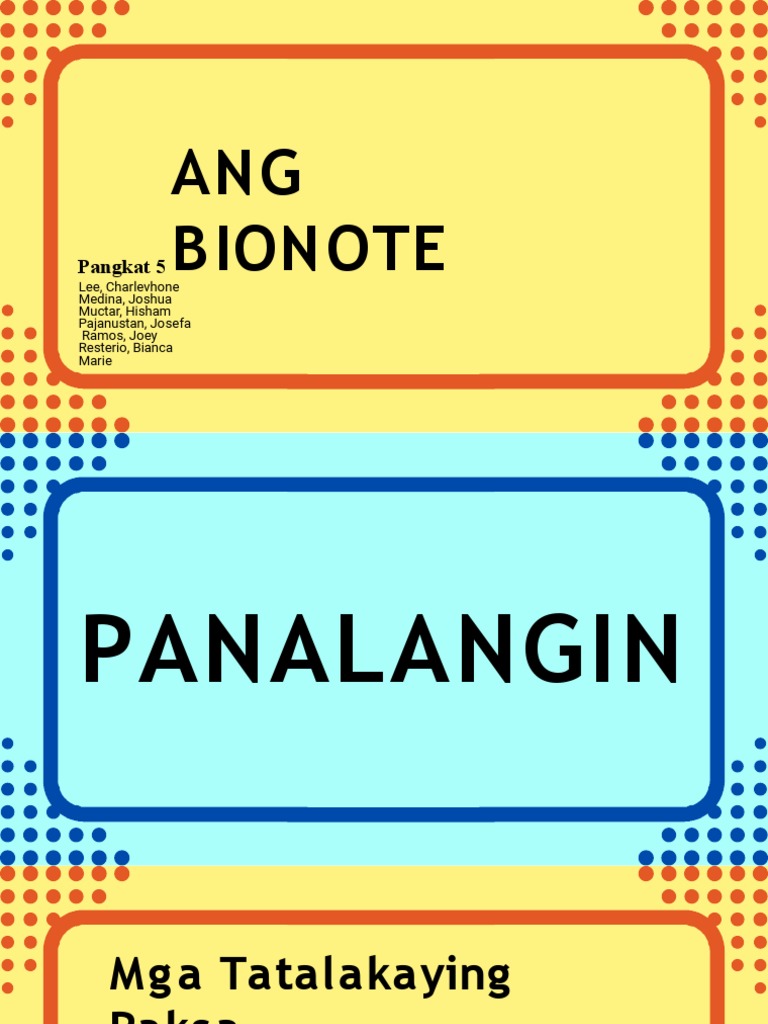 BIONOTE | PDF