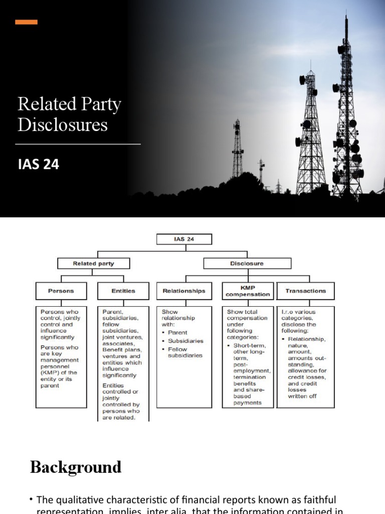 IAS 24 Related Party Disclosures Guide | PDF | Financial Statement ...