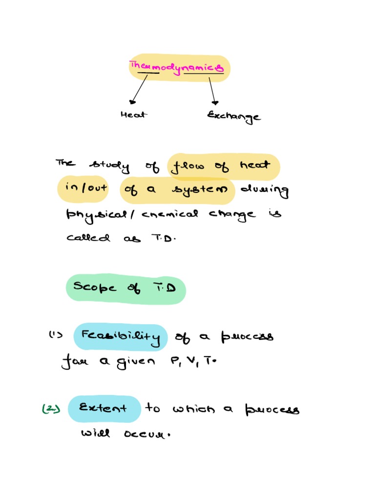 Thermo Notes All | PDF | Scientific Phenomena | Applied Mathematics