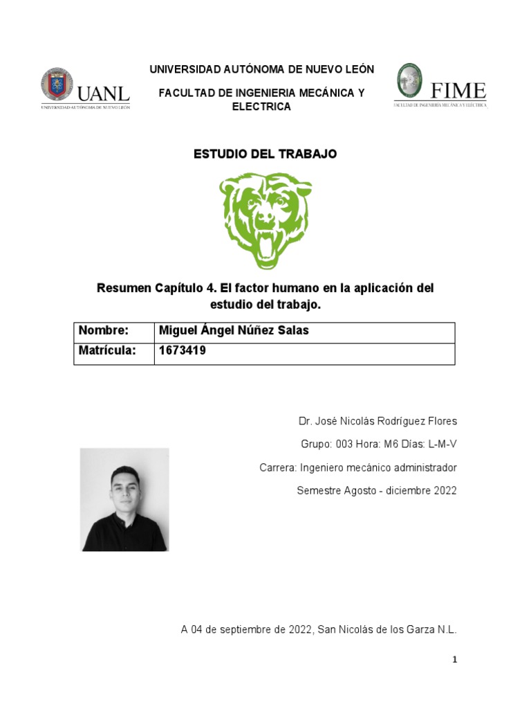 Resumen Capitulo 4 | PDF