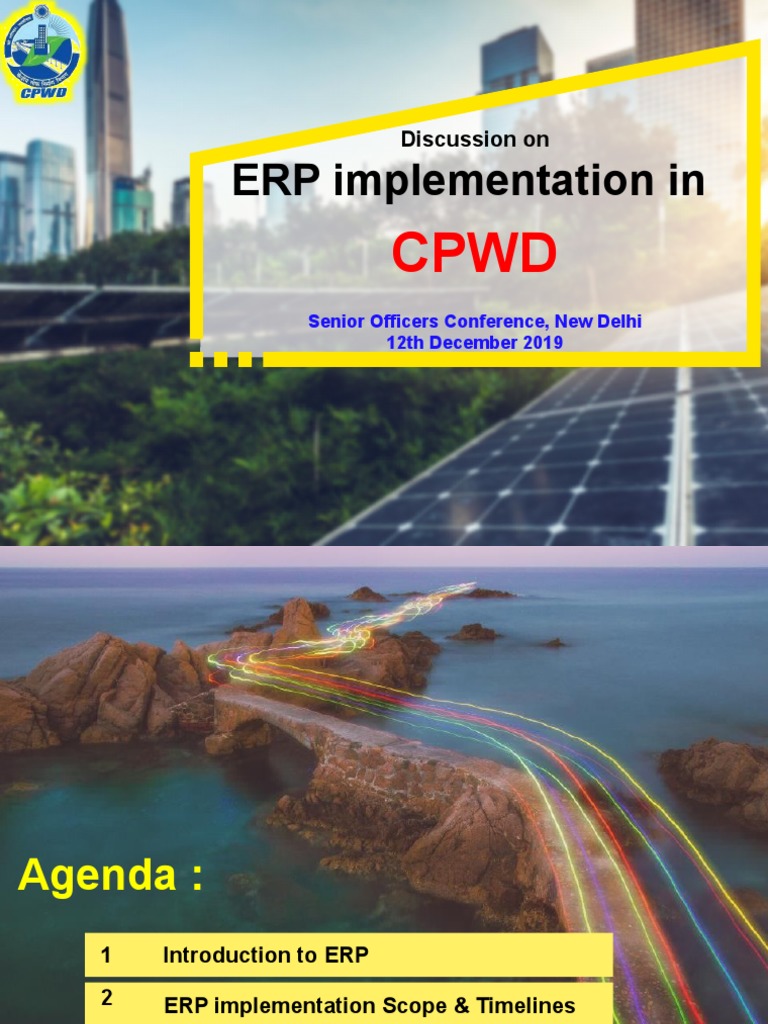 Final PPT For Senior Officers Conference | PDF | Enterprise Resource ...