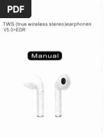Earbuds BlueHive 035-7310-8 | PDF | Headphones | Bluetooth