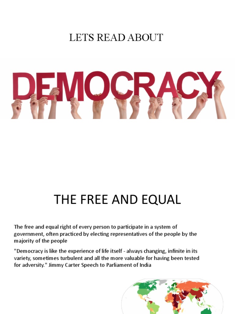 Presentation On Democracy Pdf