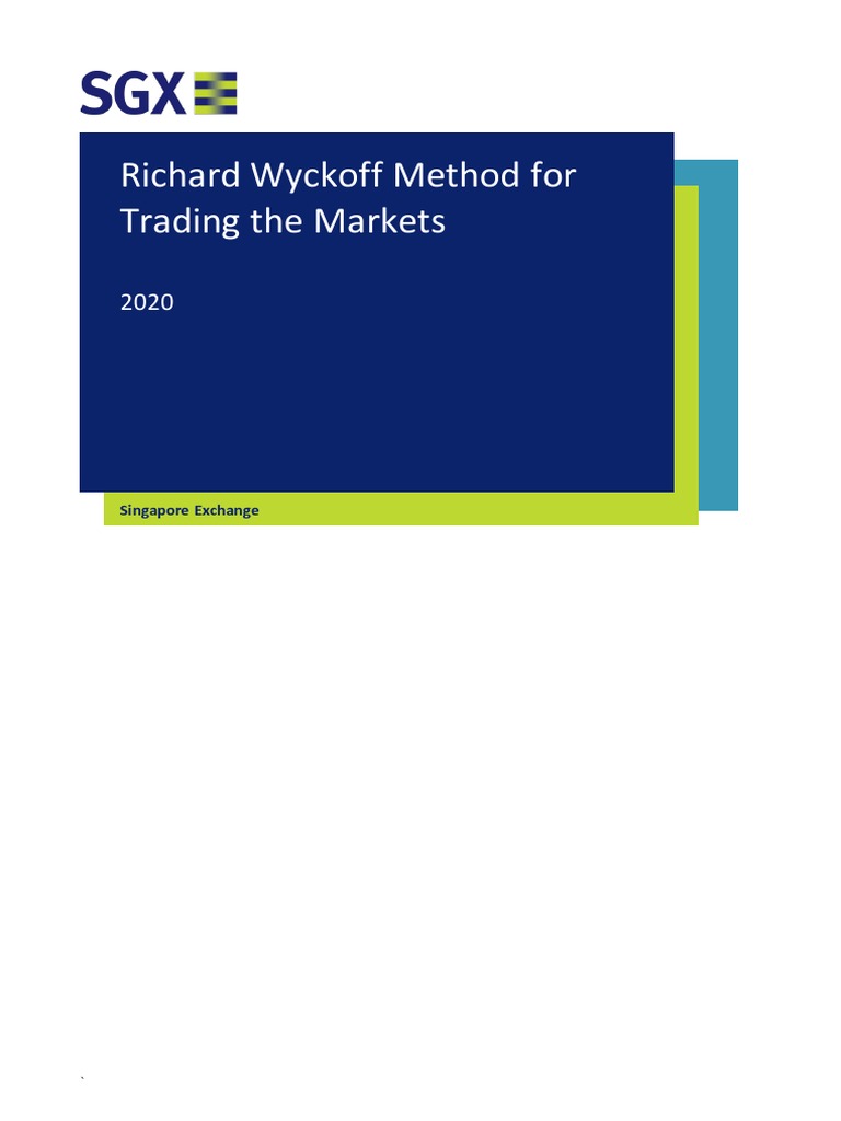 Richard Wyckoff Method For Trading The Markets - Prospectus v2 | PDF ...