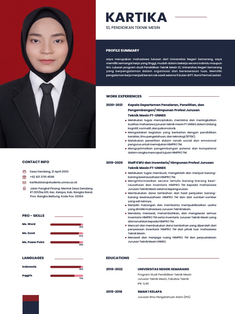 CV Kartika | PDF