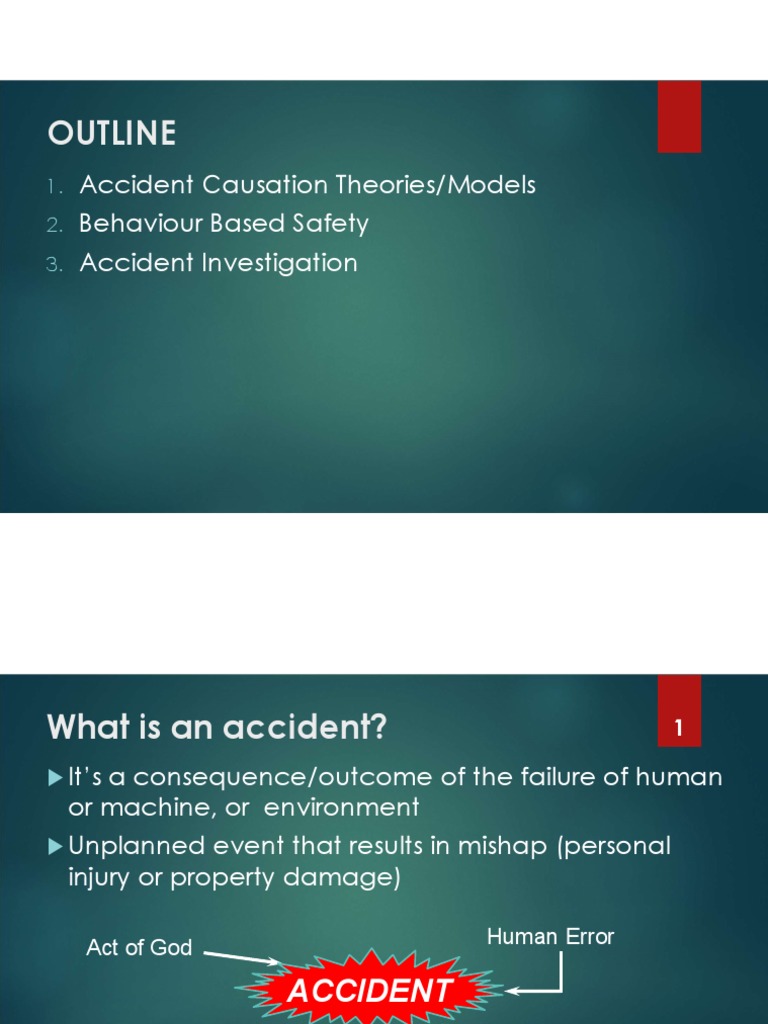 Accident Causation Theory | Download Free PDF | Risk | Reinforcement