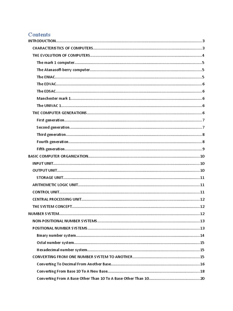 Fundamentals of Computers | PDF | Input/Output | Integrated Circuit