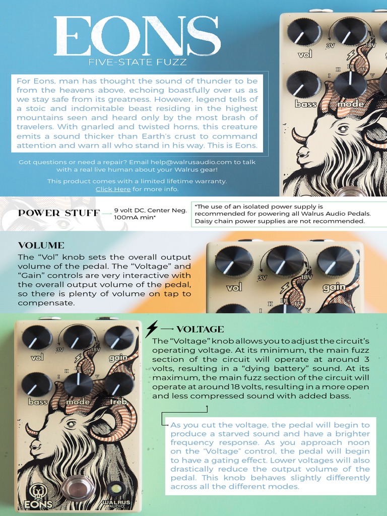 Eons Digital Manual | PDF | Audio Engineering | Sound Production Technology