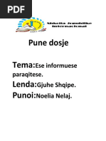 Model Kërkesë Për Punë | PDF