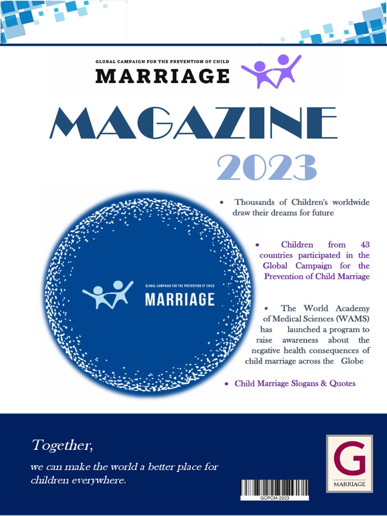 Global Campaign For The Prevention of Child Marriage | PDF | Child ...