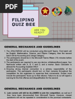 Quiz Bee (Grade 4-6) | PDF | English Language | Grammar