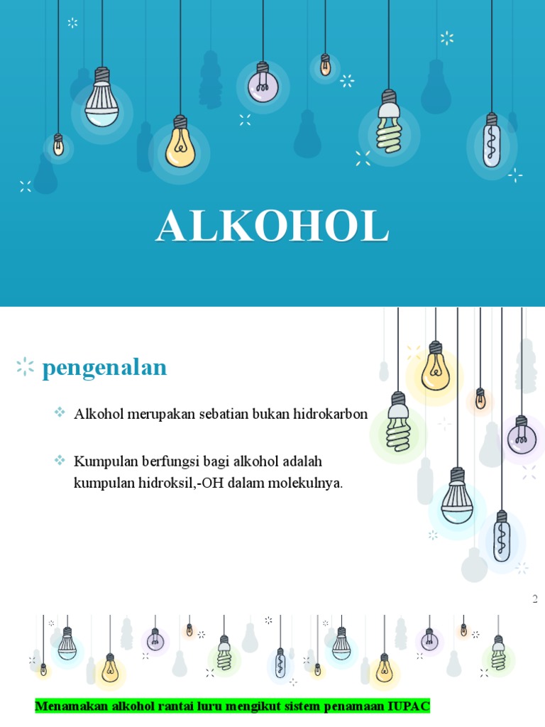 Alkohol (Sebatian Karbon) | PDF