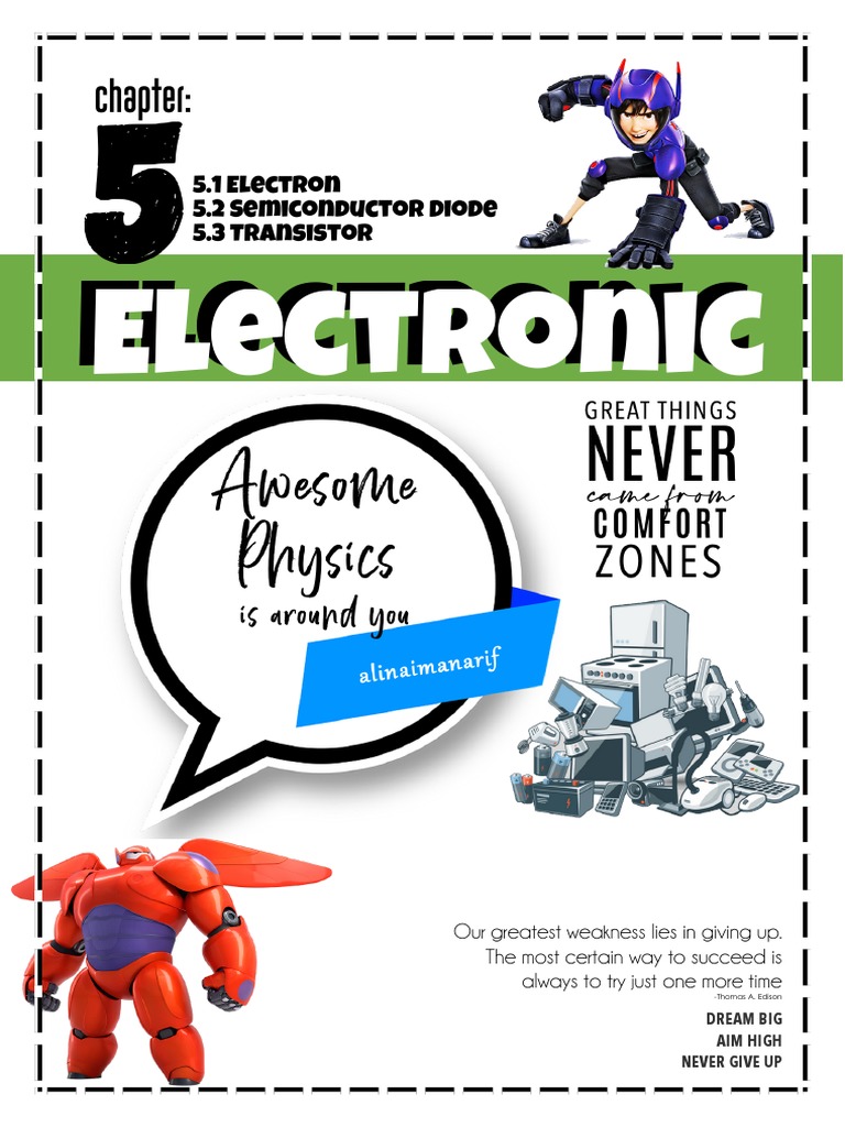 Chapter 5 KSSM Electronic | PDF | P–N Junction | Semiconductors
