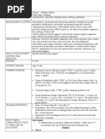 Cefazolin Ancef Drug Card | PDF | Drugs | Medical Specialties