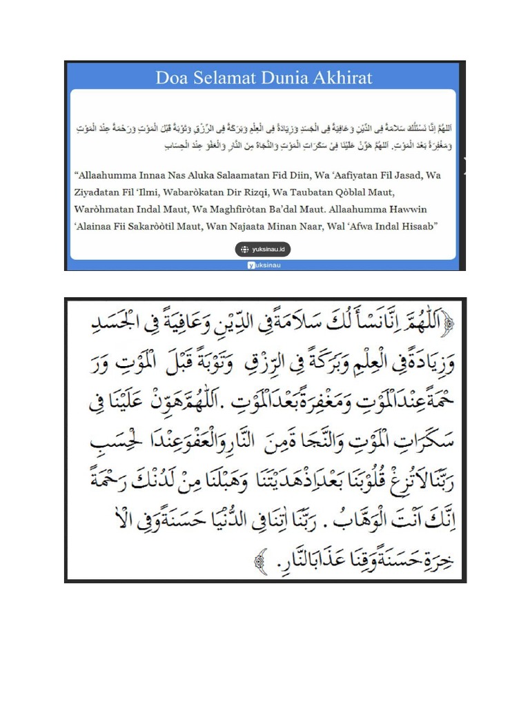 2 - Selamat Dunia Akhirat | PDF
