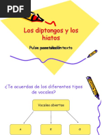 Actividades Ortografia Acentuacion de Diptongos Triptongos e Hiatos ...