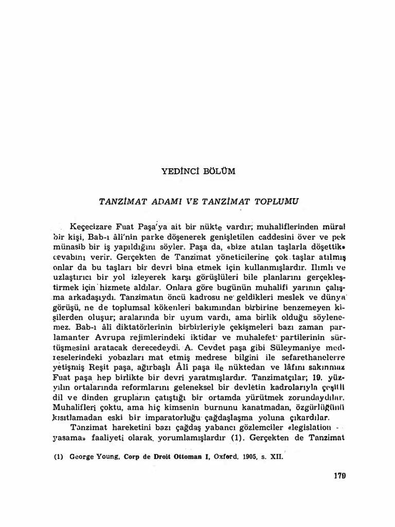 İlber Ortaylı - Tanzimat Adamı Ve Tanzimat Toplumu | PDF
