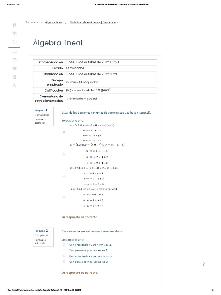 Base Ortogonal en R2 y R3 | PDF | Ortogonalidad | Objetos matemáticos
