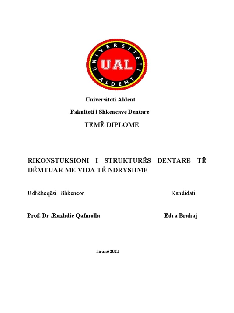 Universiteti Aldent 3 | PDF