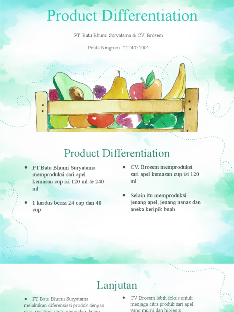 Diversifikasi Produk & by Product - Pelita Ningrum | PDF