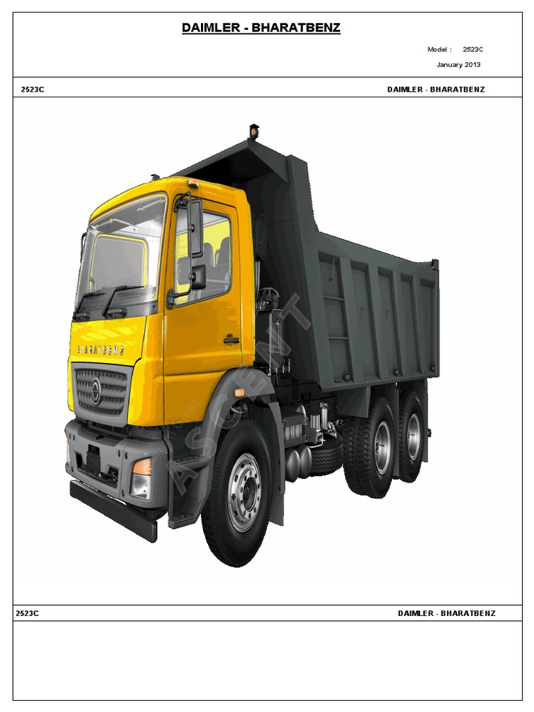 BharatBenz Parts Catalog | PDF | Valve | Pump