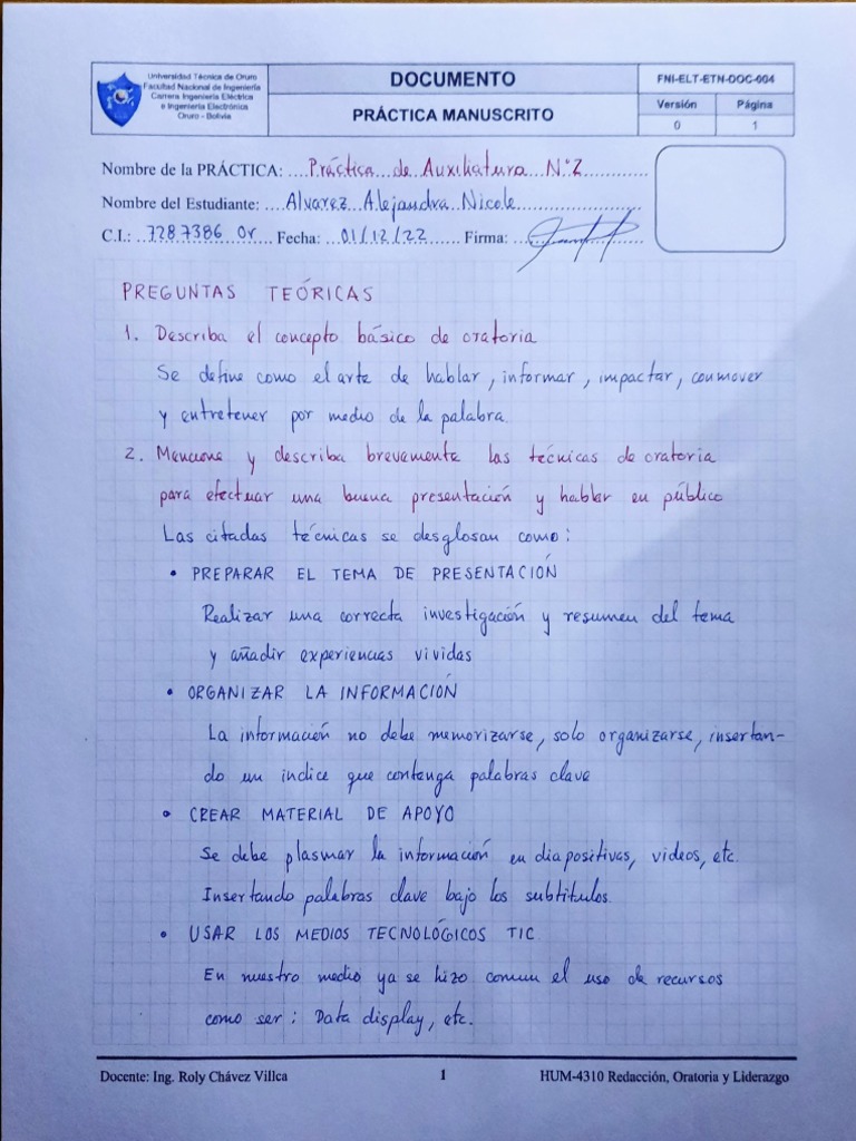 Prac 2 Hum 4310 | PDF