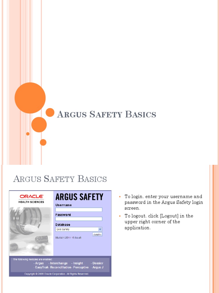 Argus Safety Basics | PDF | Icon (Computing) | Software