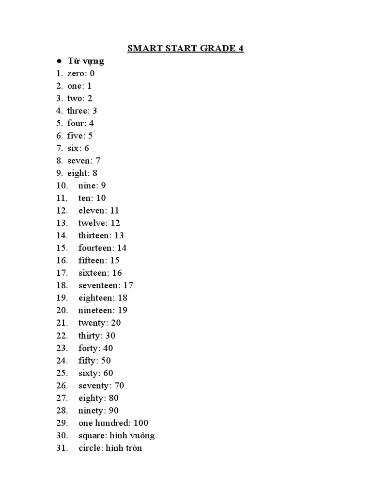 Smart Start Grade 4 | PDF