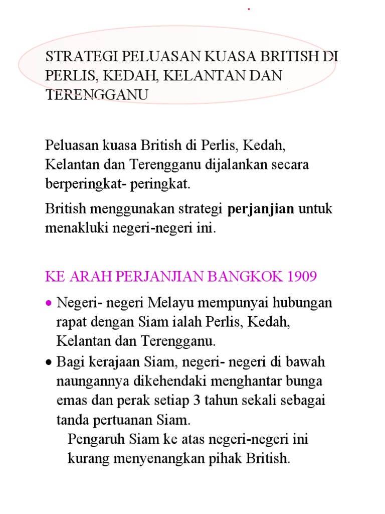 Strategi Peluasan Kuasa British Di Perlis | PDF