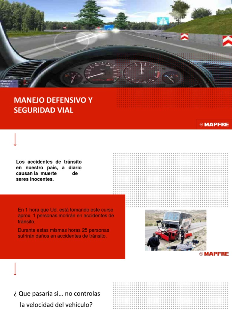 MD y Seguridad Vial Mapfre 21 | PDF | Seguridad vial | Accidente de tráfico