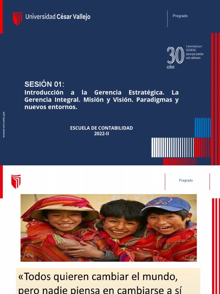 PPT S01 - La Gerencia Integral | PDF | Business | Planificación